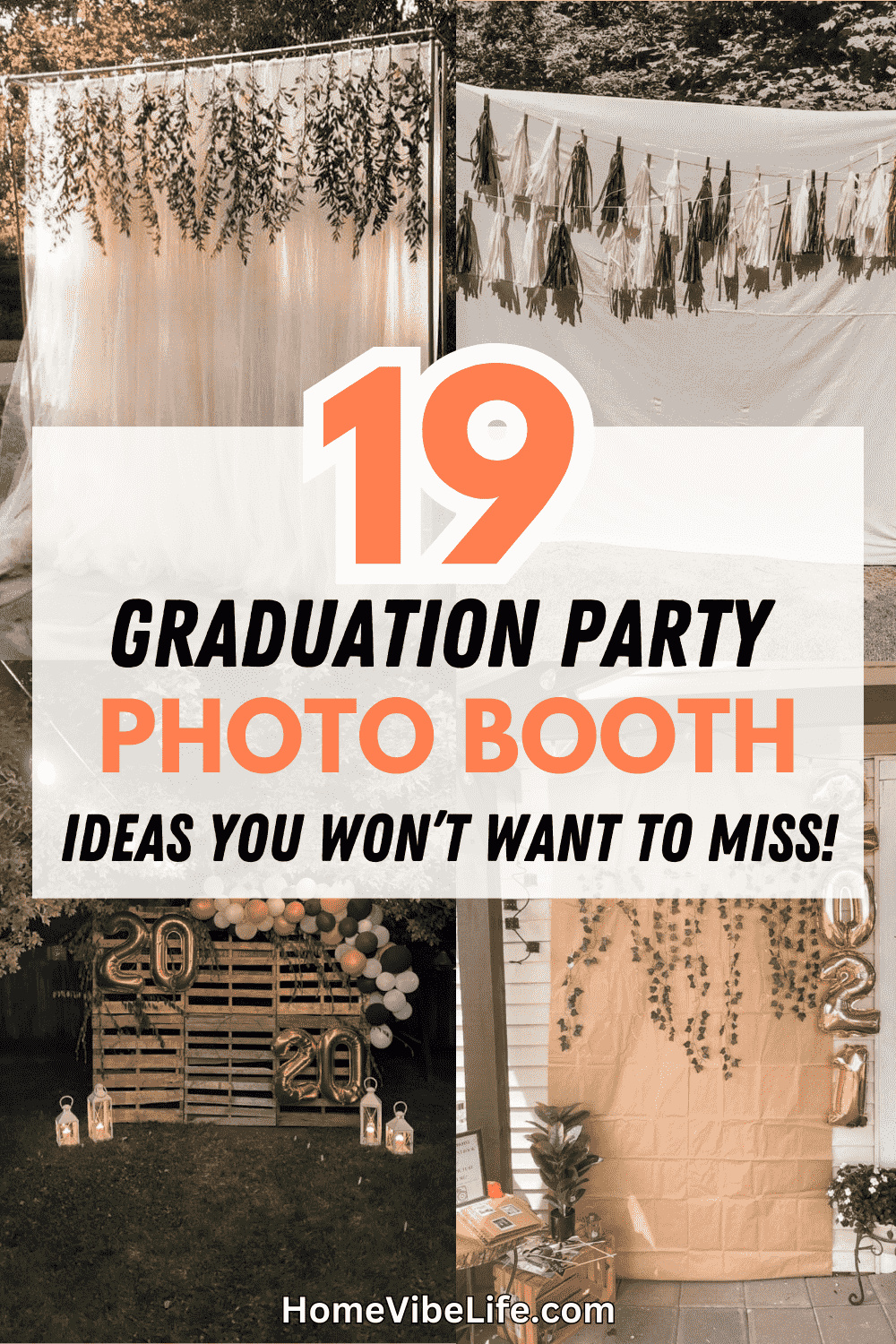 19 Instagram-Worthy Graduation Party Photo Booth Ideas - HomeVibeLife